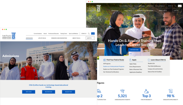 A Drupal-Powered University Site Designed to Engage Diverse User Groups | Vardot