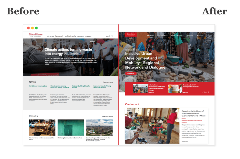 Optimal UI/UX by Implementing Practices for Cities Alliance | Vardot Optimal UI/UX by Implementing Practices for Cities Alliance | Vardot