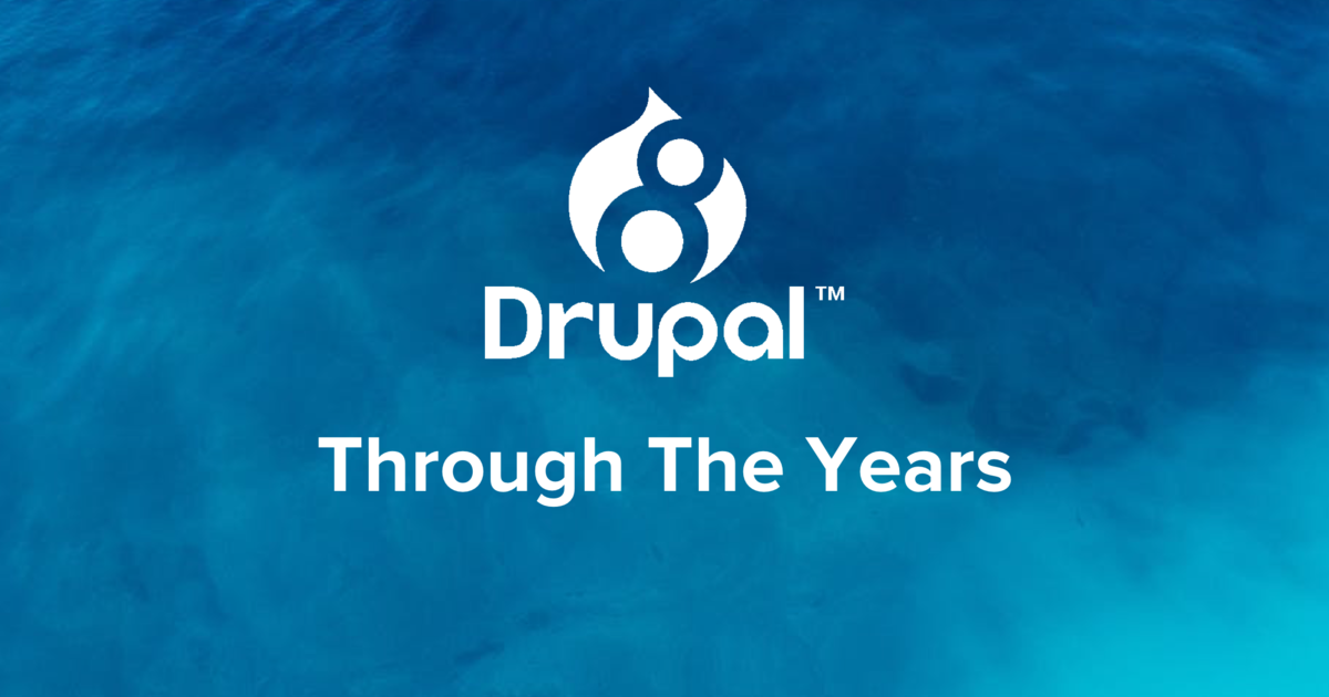 The evolution of Drupal: Drop 1.0 to Drupal 8 | The Vardot Blog