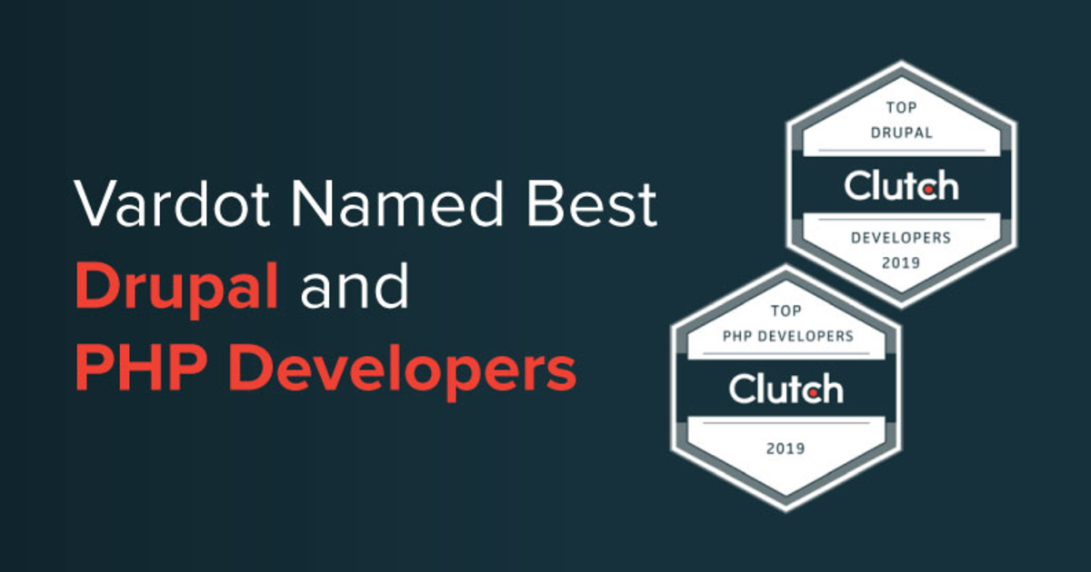 تم اختيار Vardot كأفضل مطورين Drupal و PHP | أخبار Vardot