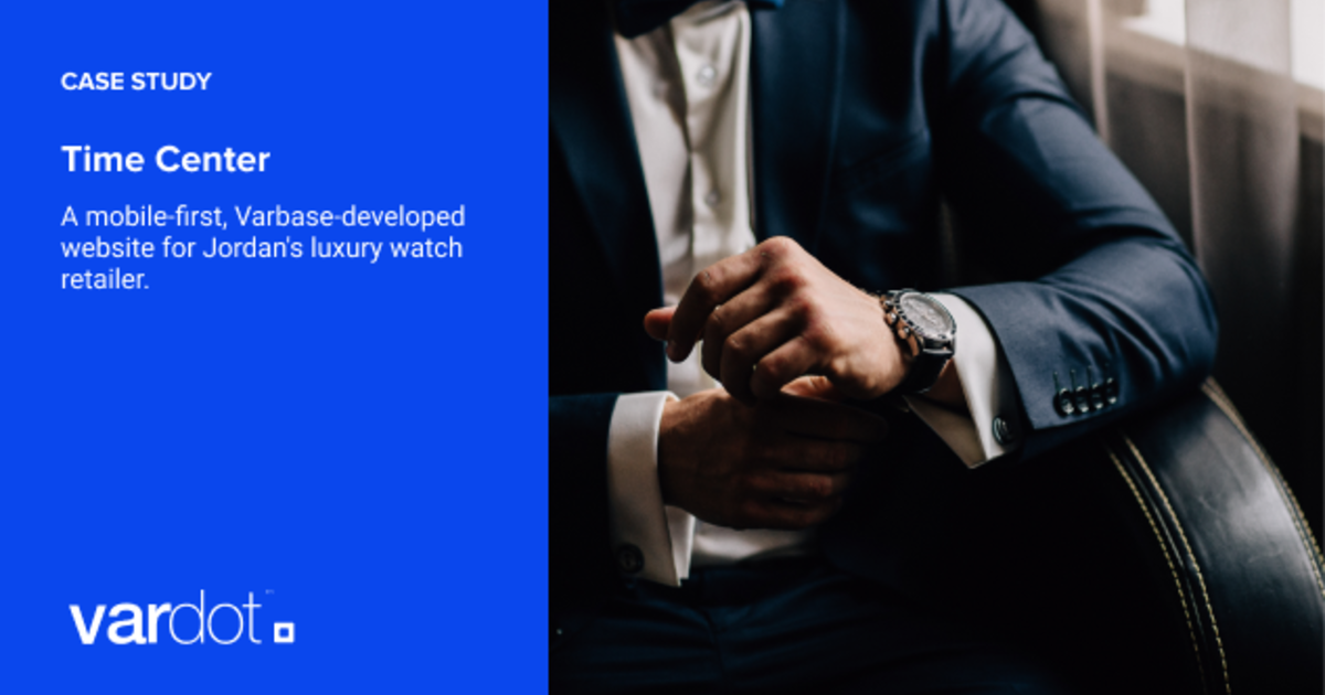 Time Center: A Timeless Digital Journey | Vardot