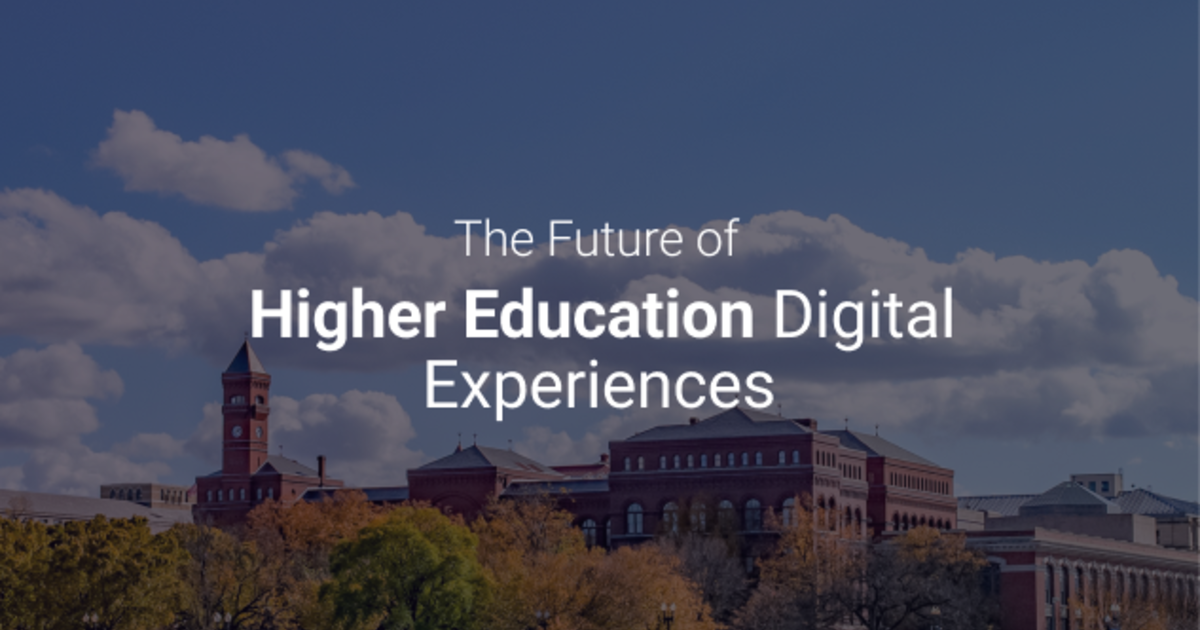 The Future of Higher Education Digital Experiences | Drupal Sun