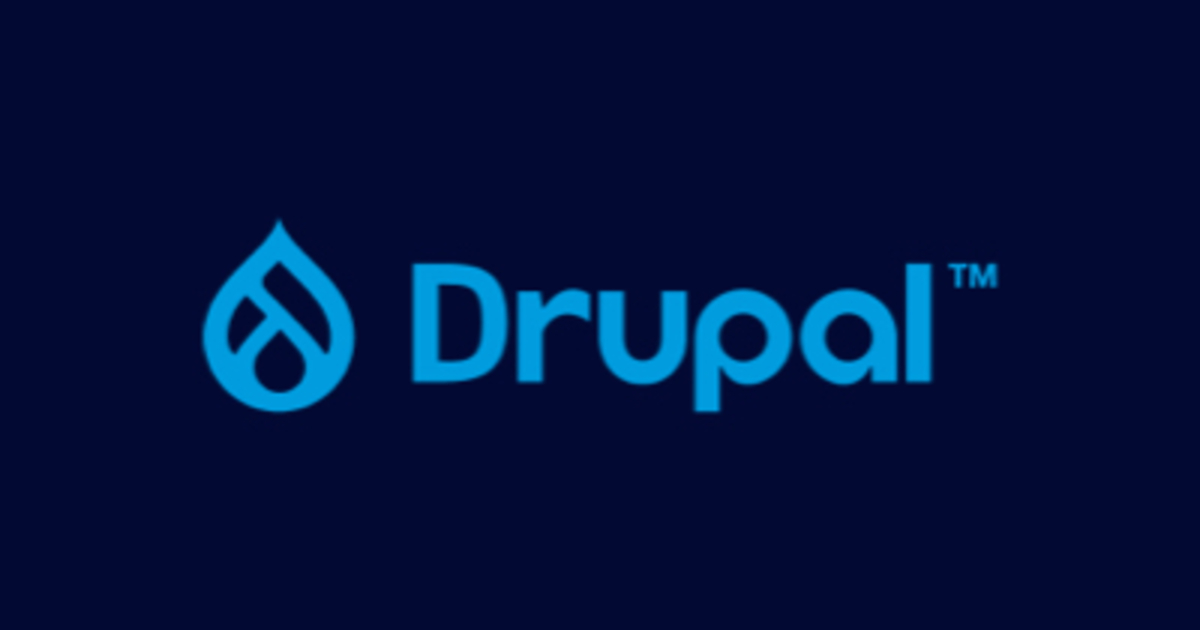 drupal logo vector